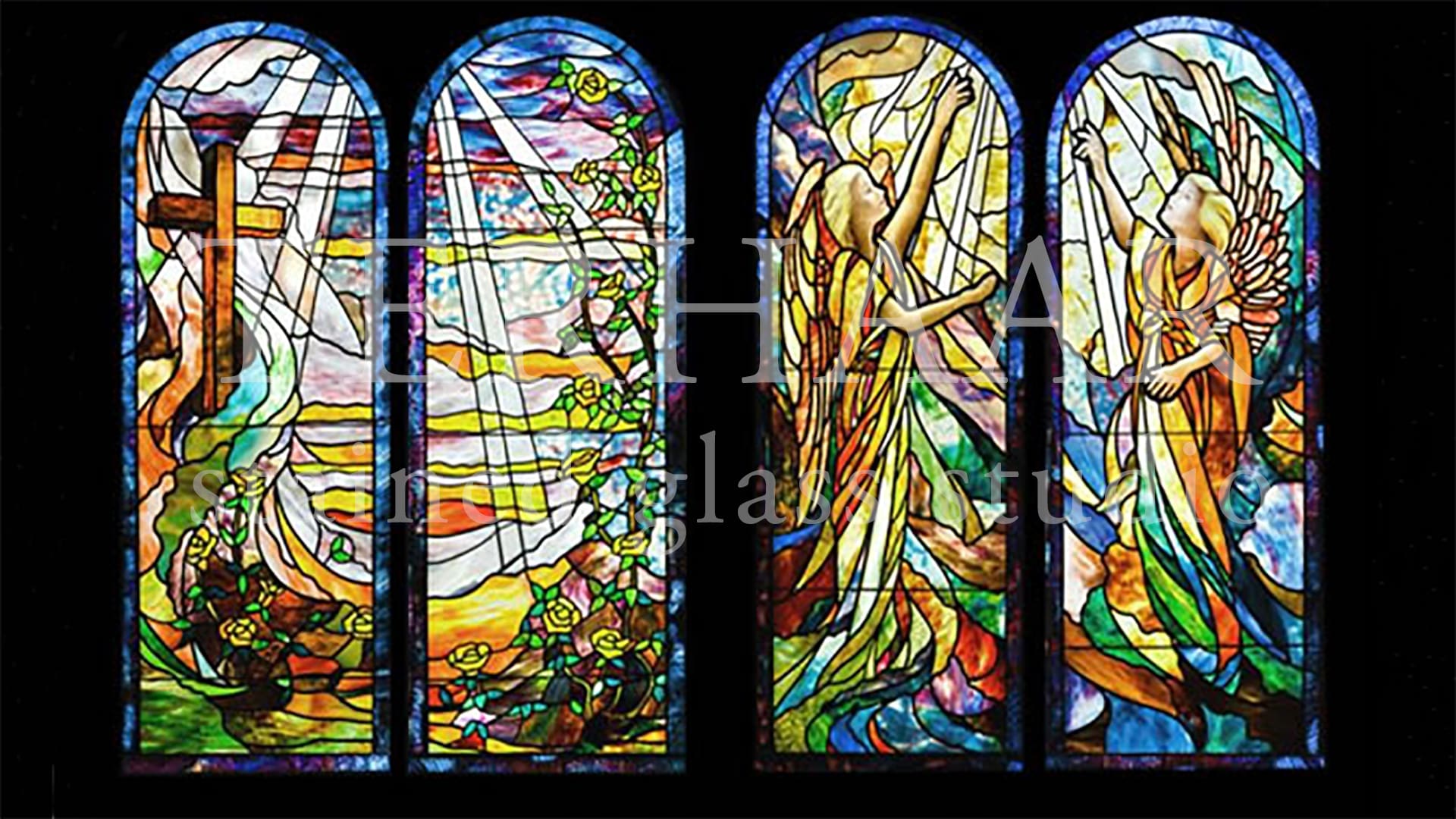Religious Stained Glass | Custom Art by TERHAAR Studio
