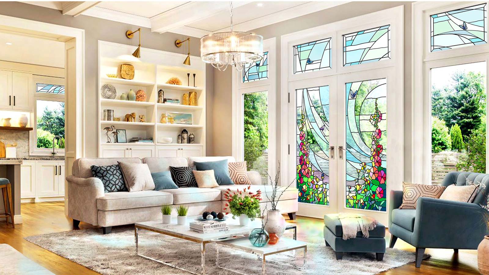 Residential Stained Glass for Every Room - TERHAAR studio